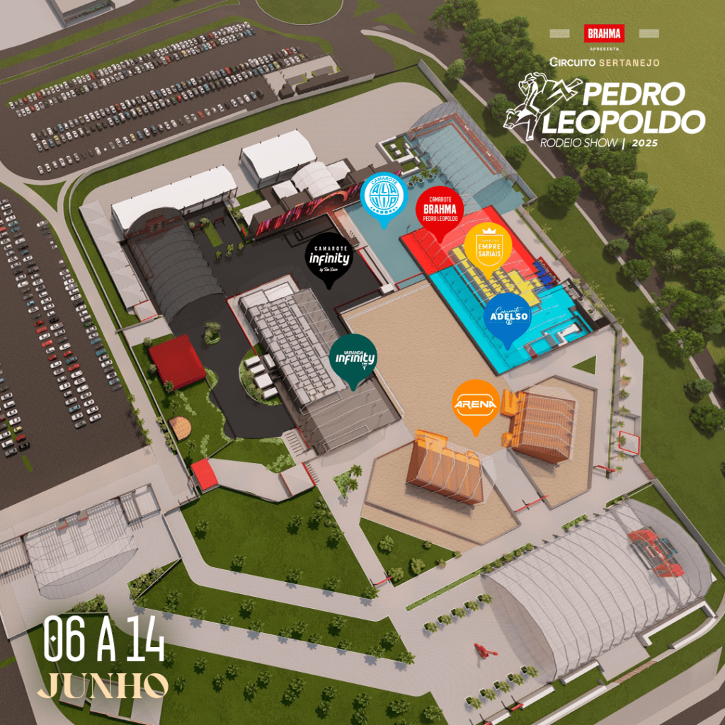 Mapas – Pedro Leopoldo Rodeio Show